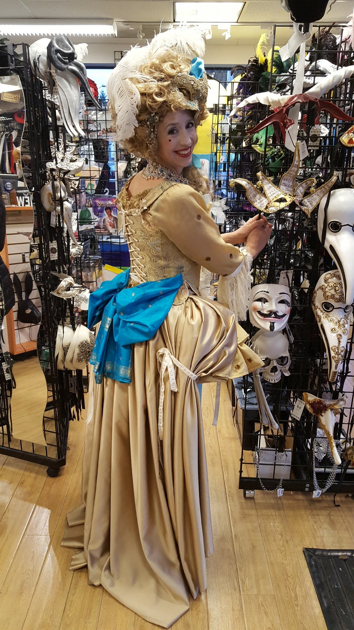 18th c. Masquerade Marie Ensemble – A Masquerade Costume