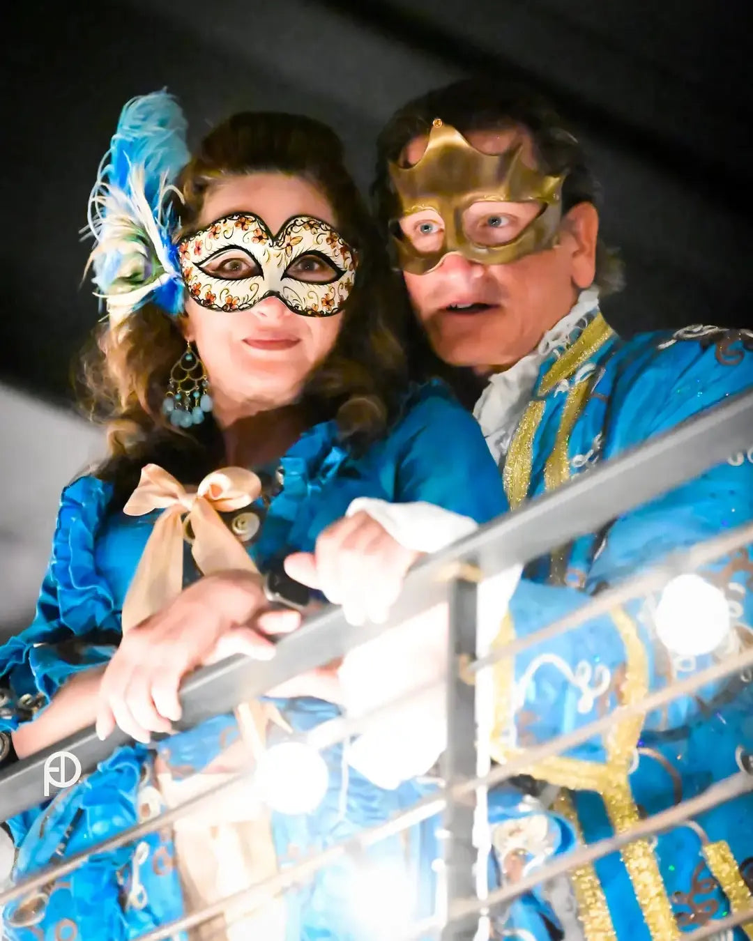 Gown, 18th c. Masquerade Teal Lady, Medium – A Masquerade Costume