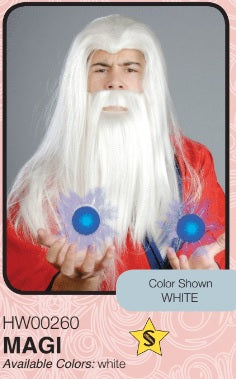 Magi wizard set, 2 pc-white – A Masquerade Costume