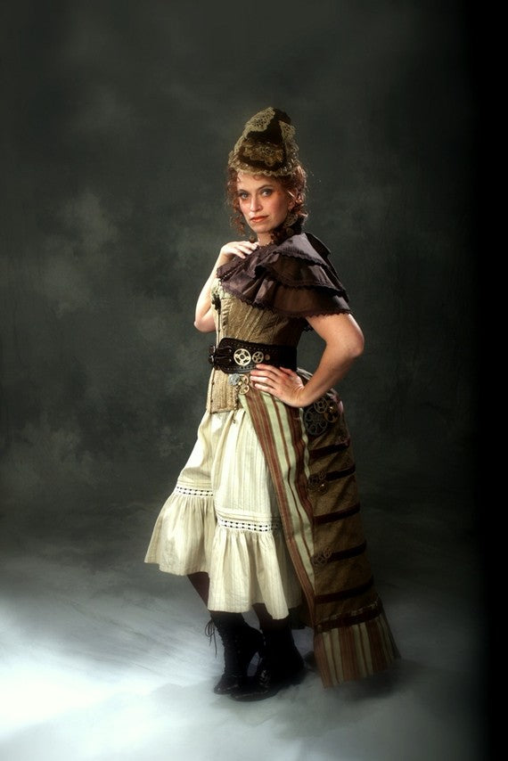 Steampunk Time Traveler Costume 4pc – A Masquerade Costume