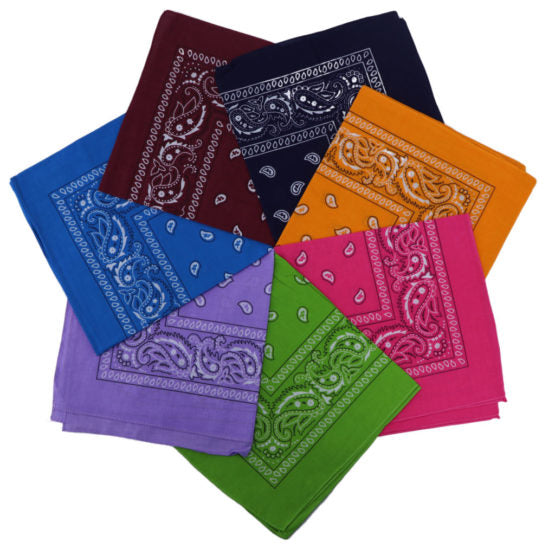 Bandana, Assorted Colors- – A Masquerade Costume