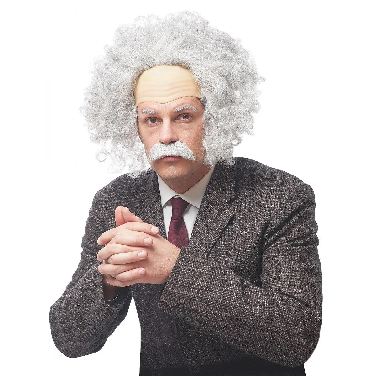 Wig, Einstein Genius 2 pc – A Masquerade Costume