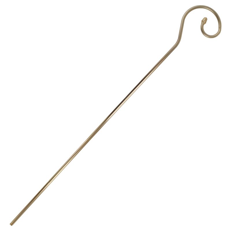 Cane, Metal Walking Staff Crook – A Masquerade Costume