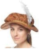 Hat, Renaissance Mob – A Masquerade Costume